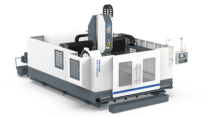 3 Axis CNC gantry machining center - PRATIC CNC - Professional CNC ...